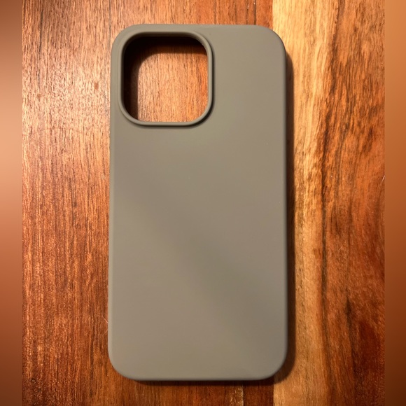 Cell Phones & Accessories | Grey Silicone Iphone 13 Pro Case | Poshmark